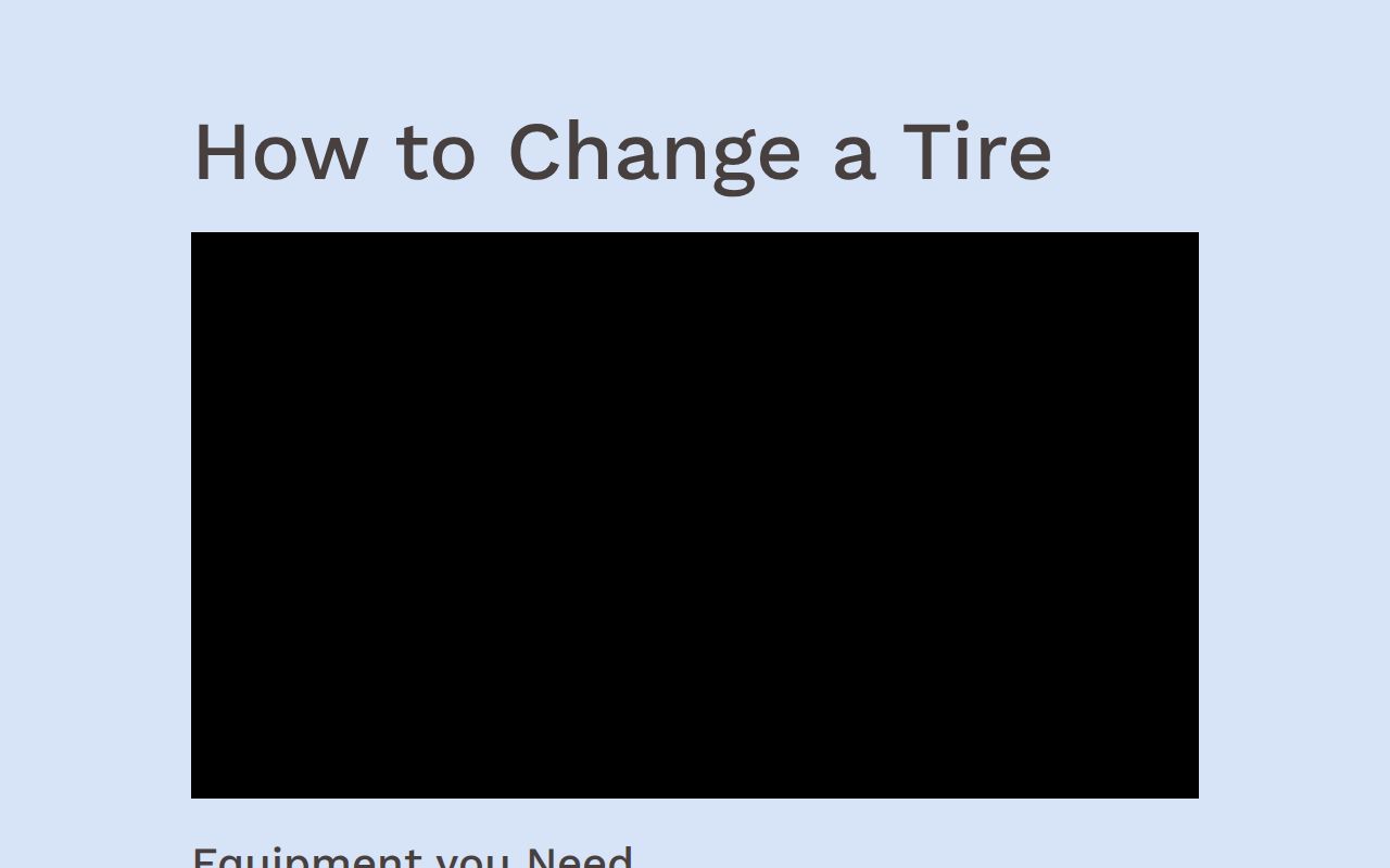 Easy Tire Change Guide: Roll Into Confidence with DIY Tire Swaps!
